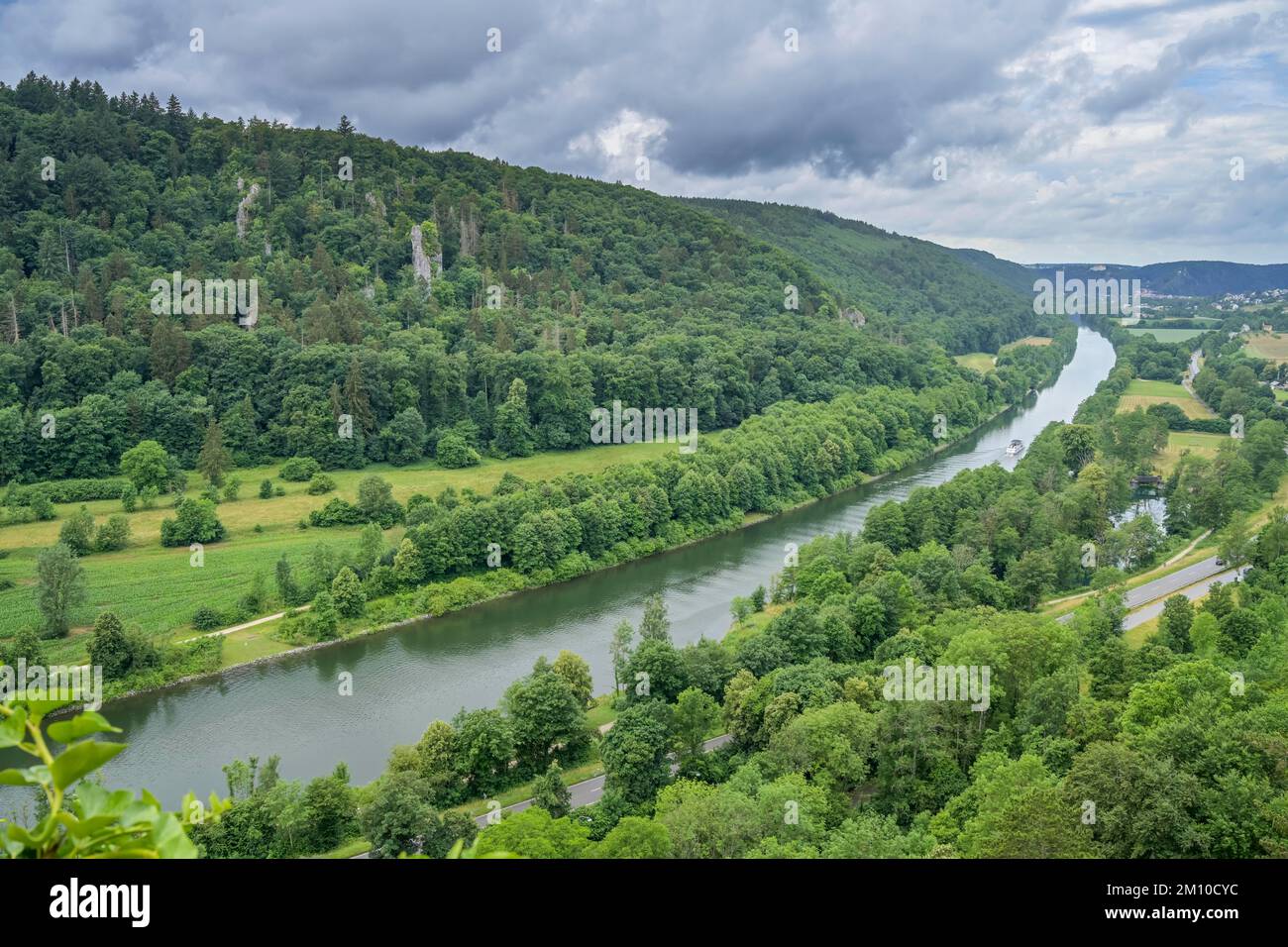 Main-Donau-Kanal bei Prunn, Bayern, Deutschland Stock Photo - Alamy