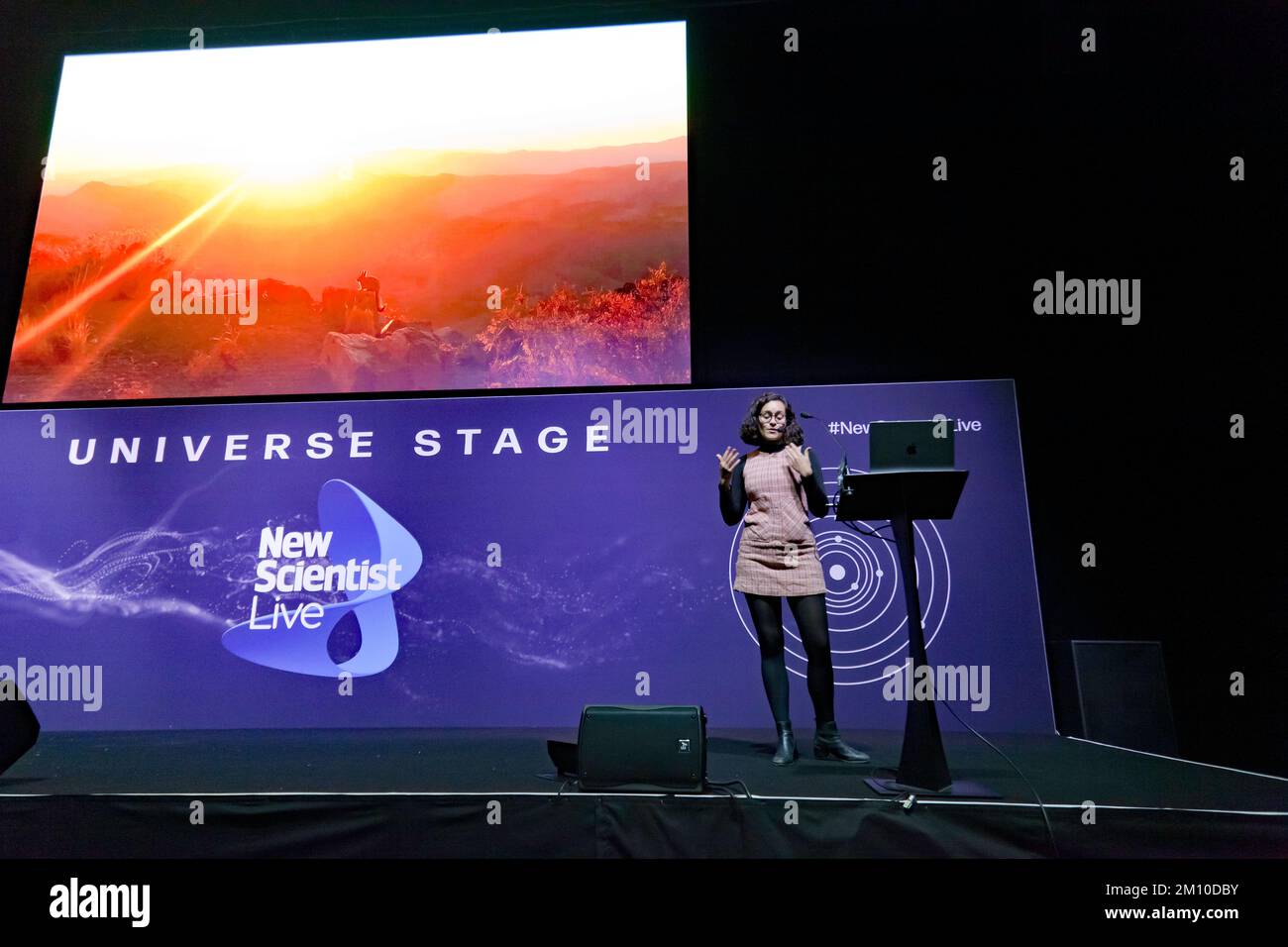 Dr. Alexandra Amon giving a talk entitled "Our place in the Universe ...