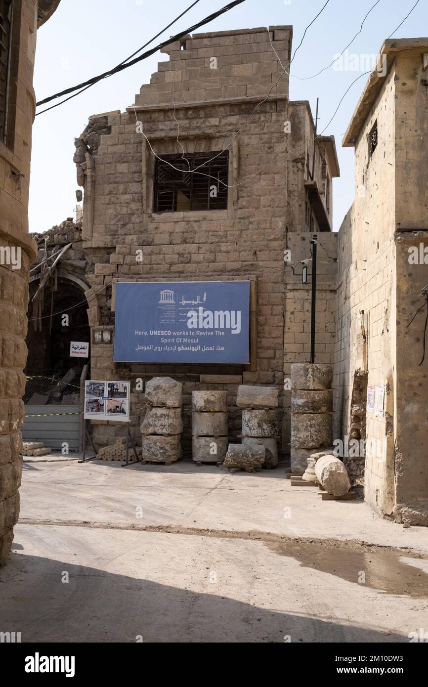 Iraq, Mosul on 2022-10-19. The city of Mosul and the heritage of its ...