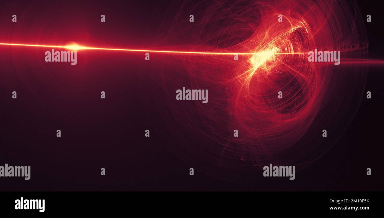 Glint cosmic rays. Neon wind lines. Detailed fractal graphics. Glow ...