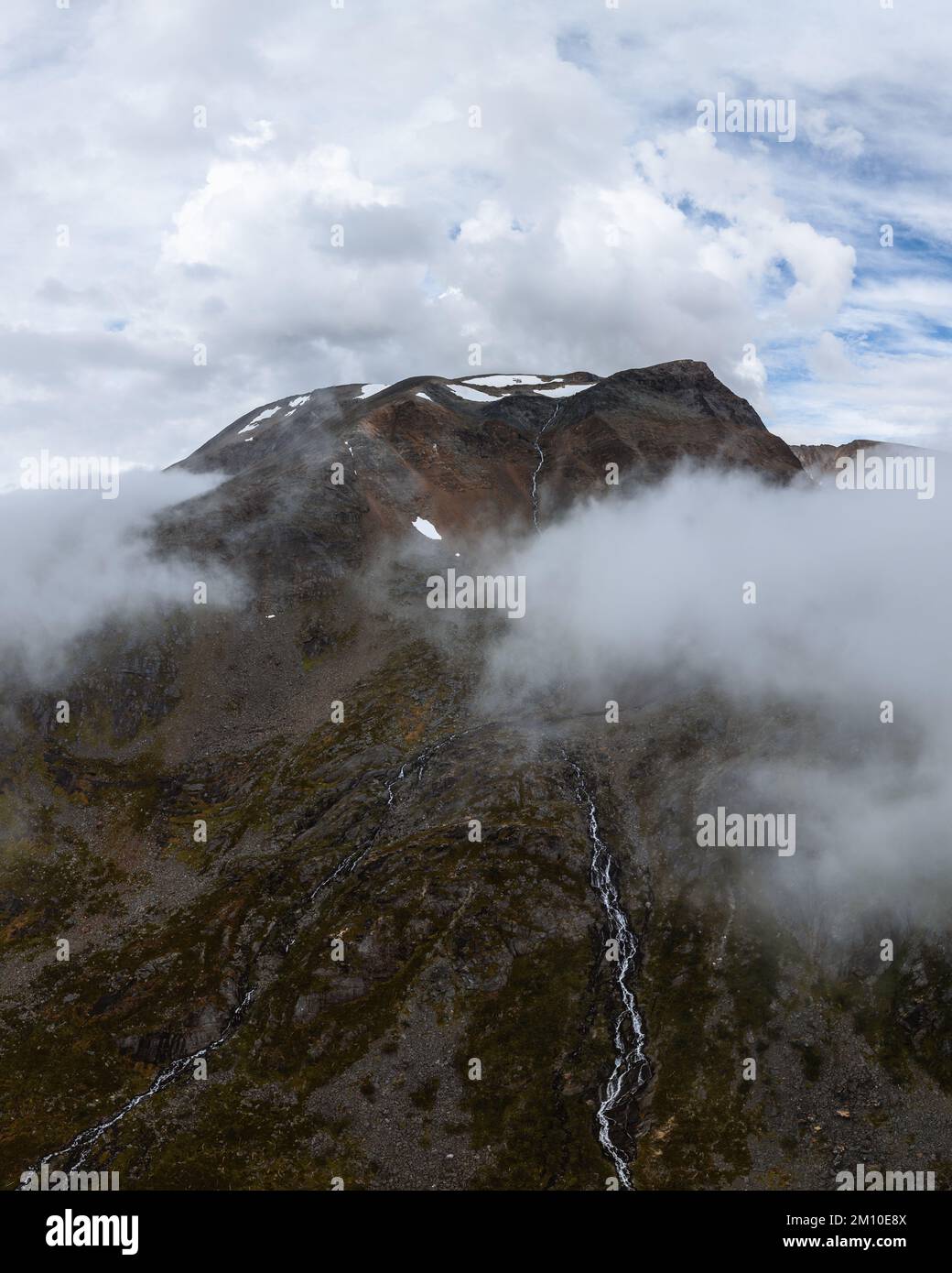 Aerial shot rough mountain river hi-res stock photography and images ...