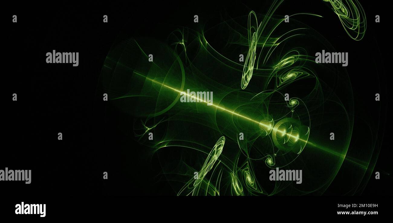 Glint cosmic rays. Neon wind lines. Detailed fractal graphics. Glow ...