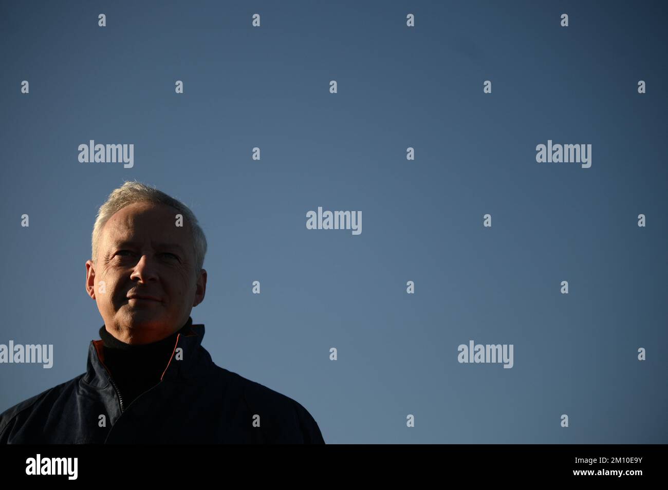 Economy Minister Bruno Le Maire and EDF CEO Luc Remont visit to the ...