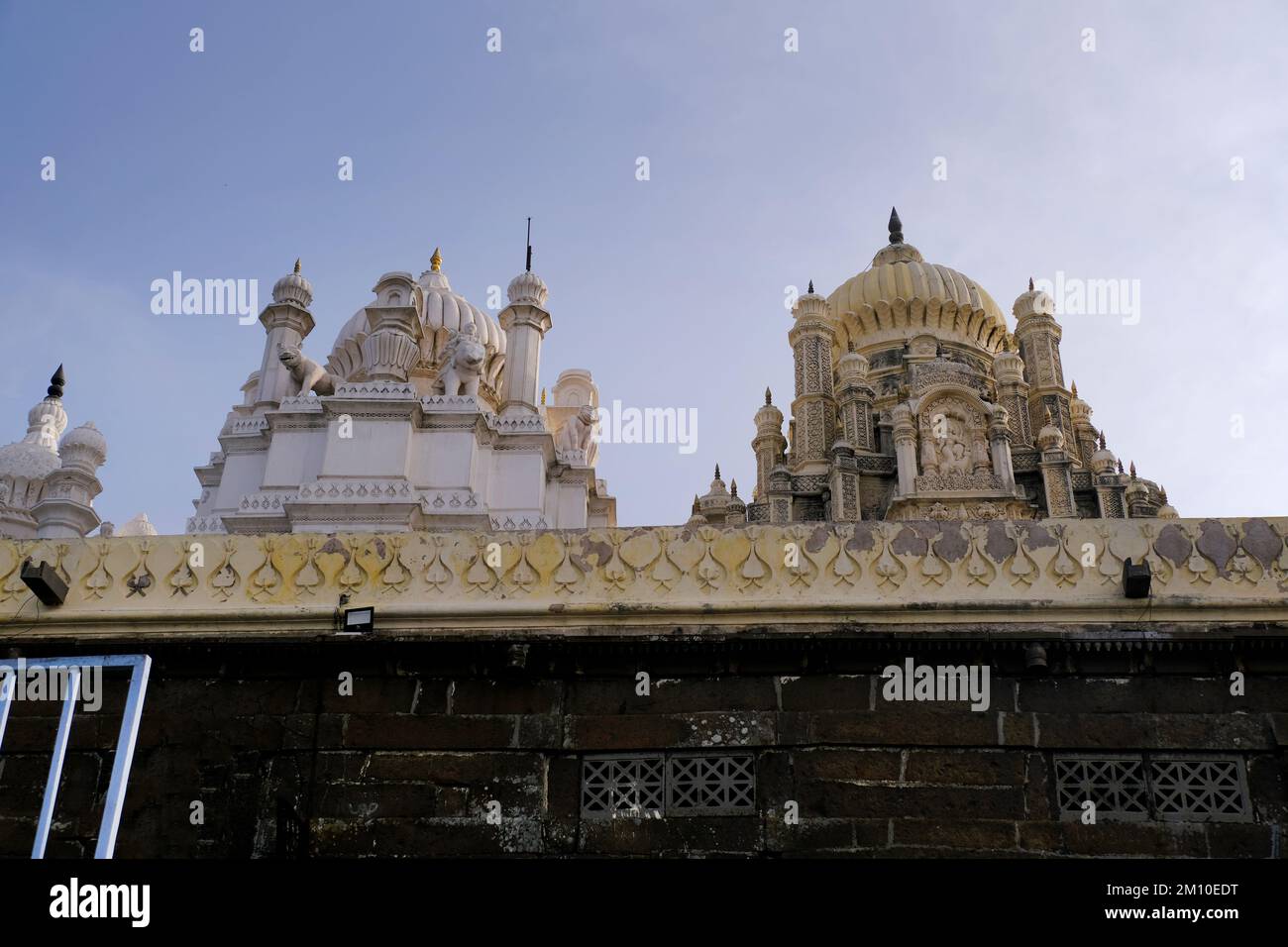08 December 2022, Pune, India, Bhuleshwar Temple near Pune India, Hill ...