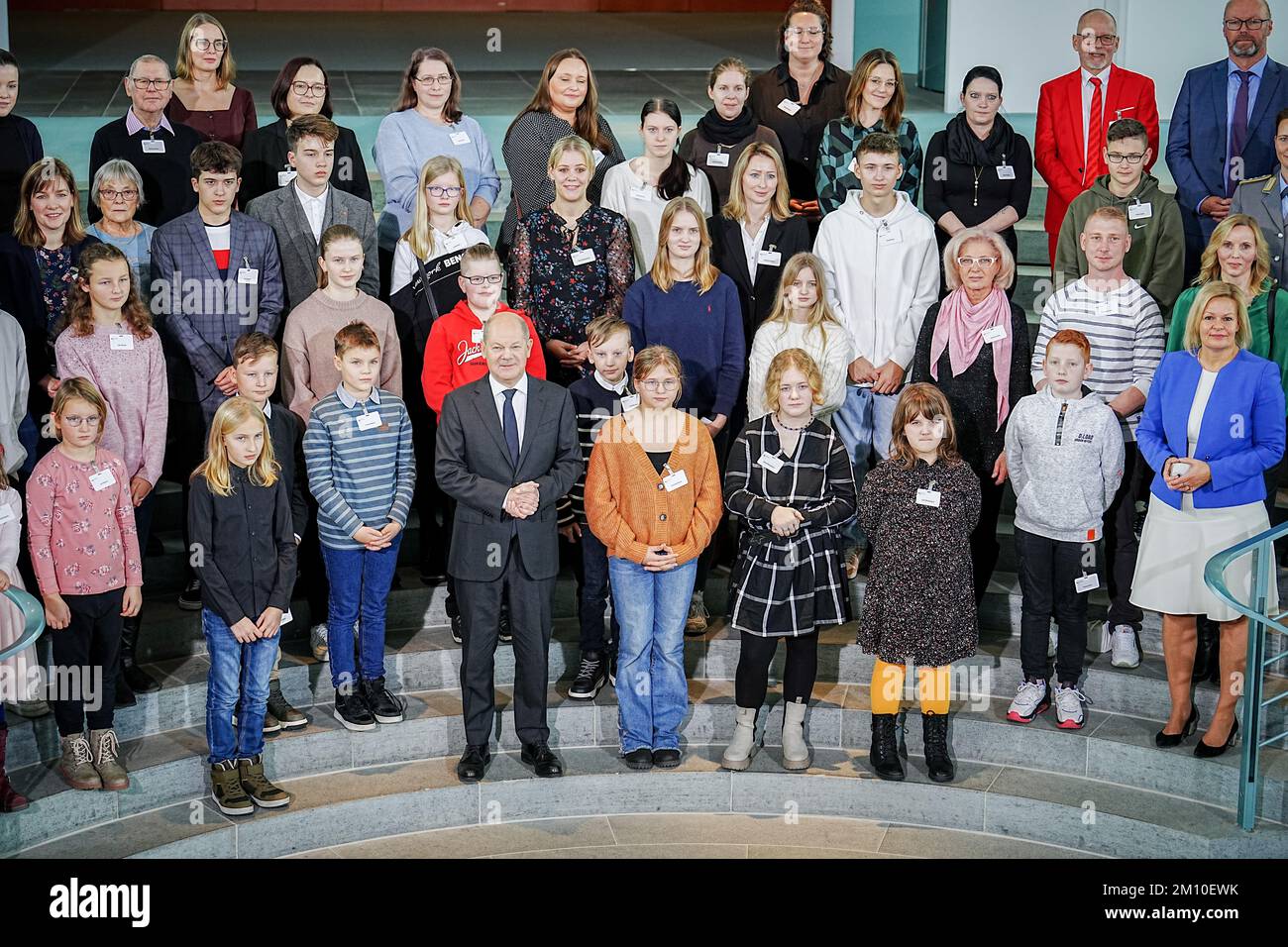 Berlin, Germany. 09th Dec, 2022. Chancellor Olaf Scholz (SPD) receives ...