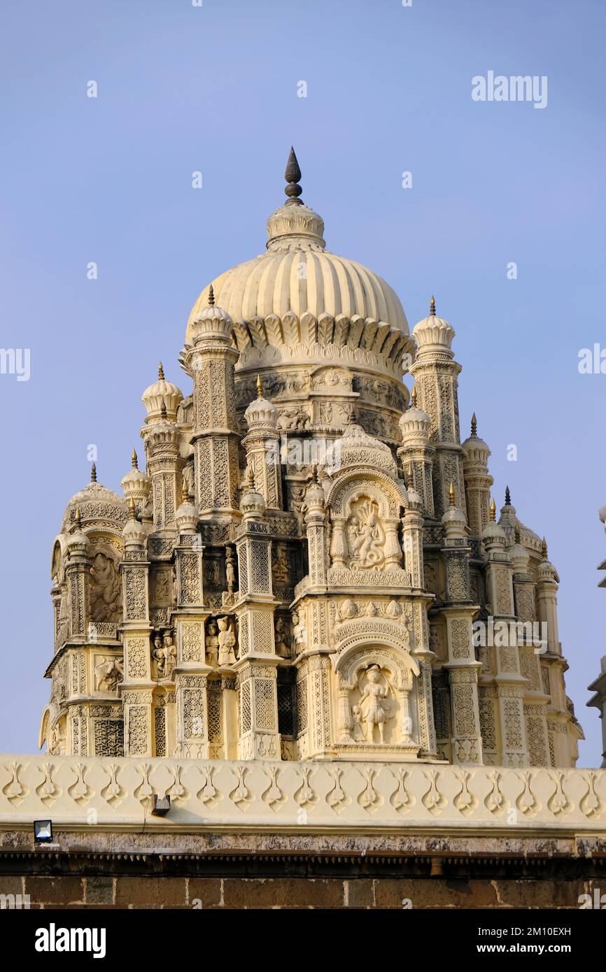 08 December 2022, Pune, India, Bhuleshwar Temple near Pune India, Hill ...