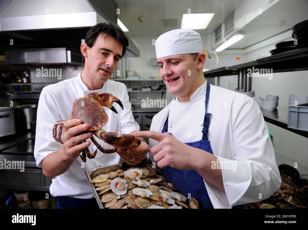 Stephane Delourme, Head Chef of The Seafood Restaurant in Padstow ...