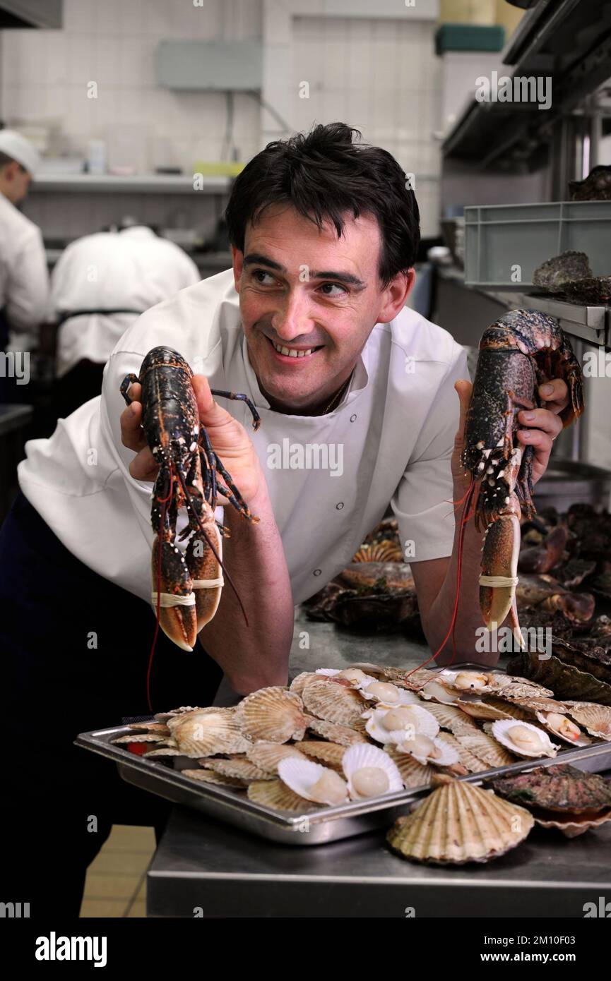 Stephane Delourme, Head Chef of The Seafood Restaurant in Padstow ...
