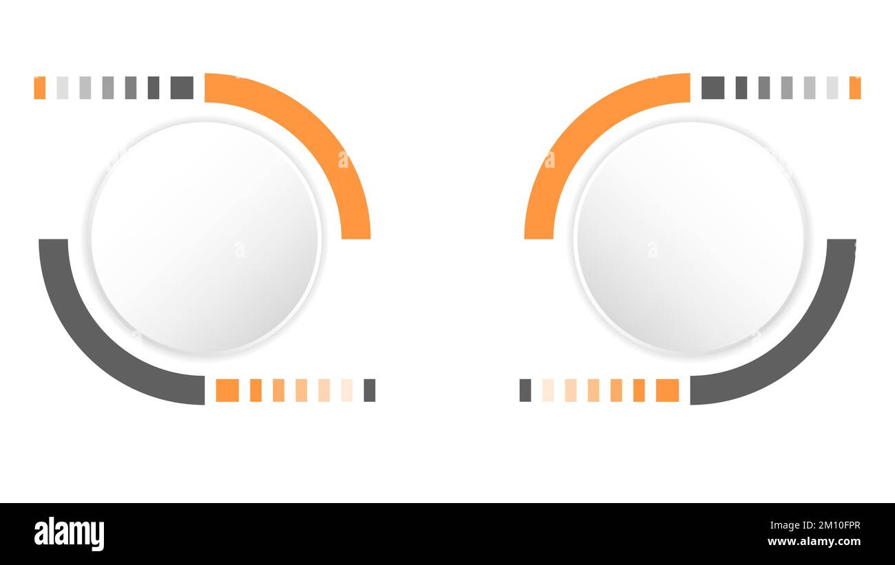 white grey circle technology background abstract. technology with line ...