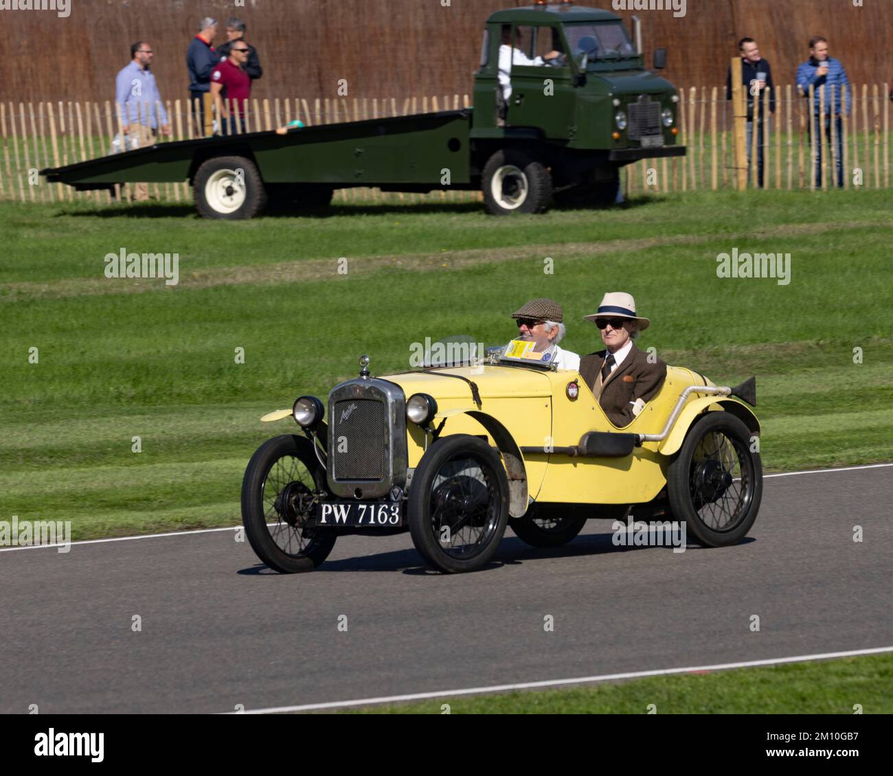 An open top Austin Seven car at the 2022 Goodwood Revival Stock Photo ...