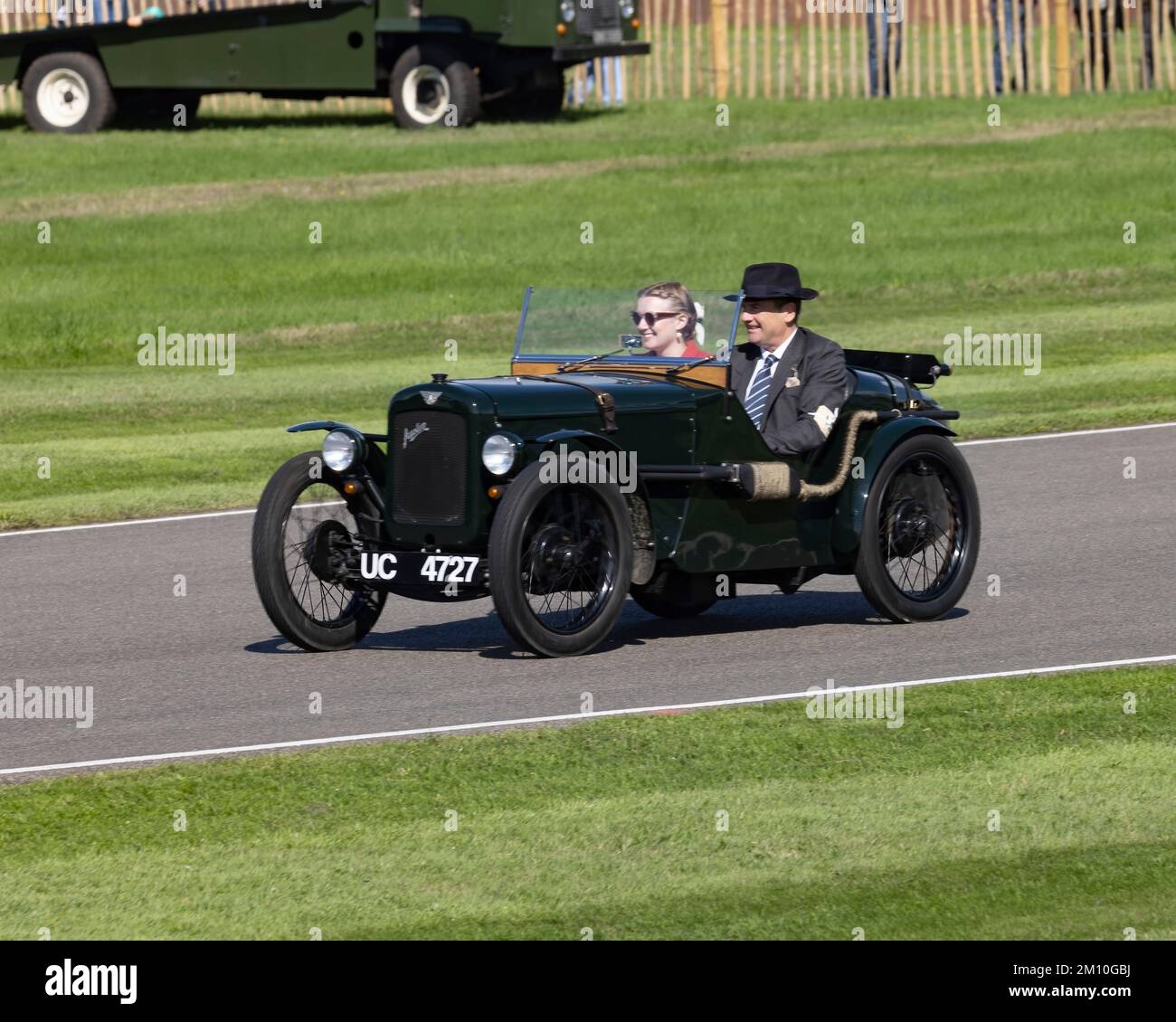 An open top Austin Seven car at the 2022 Goodwood Revival Stock Photo ...