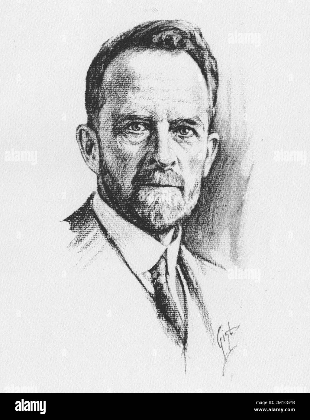 1931 sketch of California Institute of Technology Professor Thomas Hunt ... 1931 sketch of California Institute of Technology Professor Thomas Hunt ...
