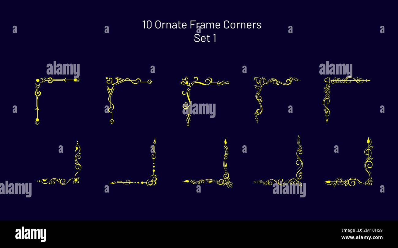 Elegant filigree design Stock Vector Images - Alamy