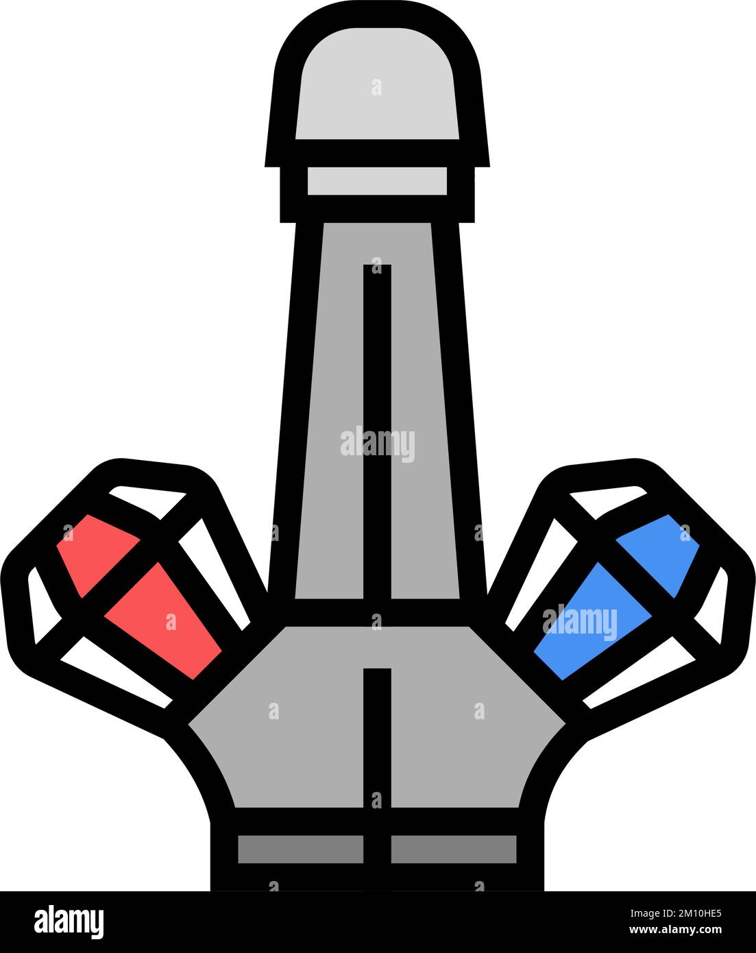 house faucet water color icon vector illustration Stock Vector Image ...