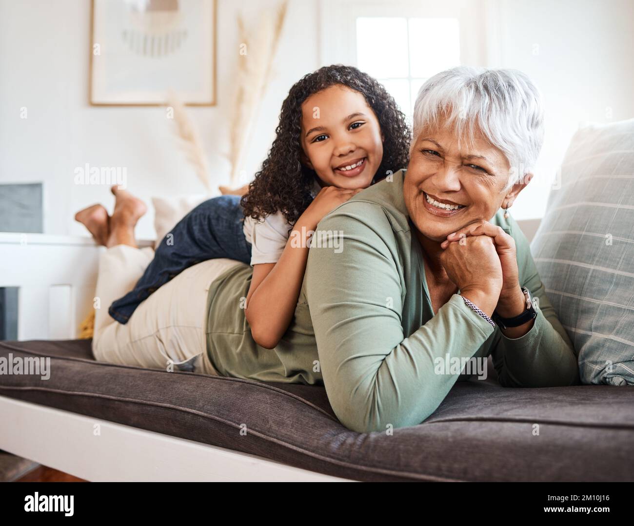 Shes a grandparents dream. a grandmother spending time with her ...