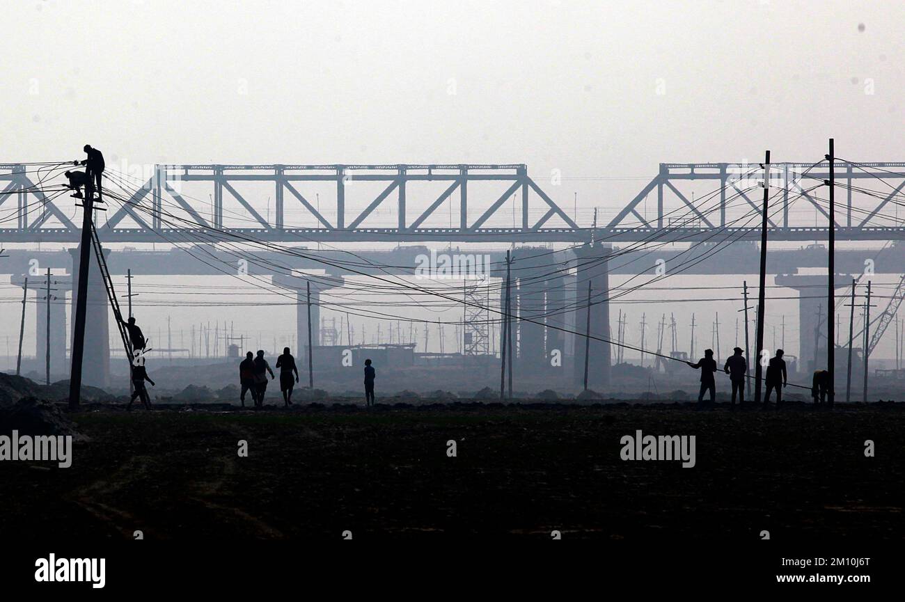 Annual fair of magh mela hi-res stock photography and images - Alamy