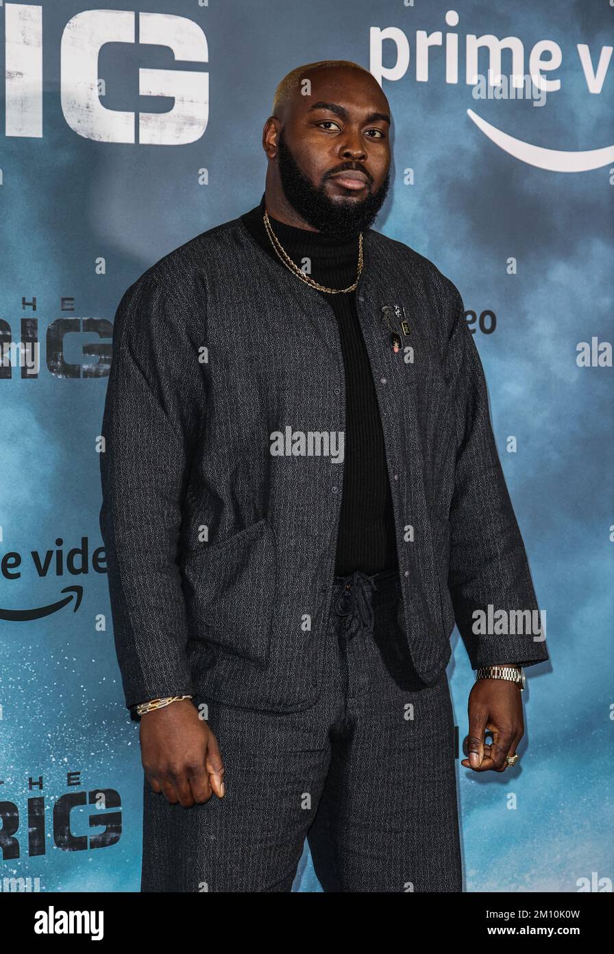 London, UK. 08th Dec, 2022. Abraham Popoola attends the premiere of new ...