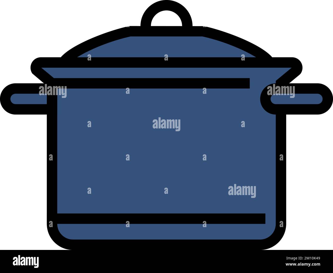 kitchen pot cooking color icon vector illustration Stock Vector Image ...
