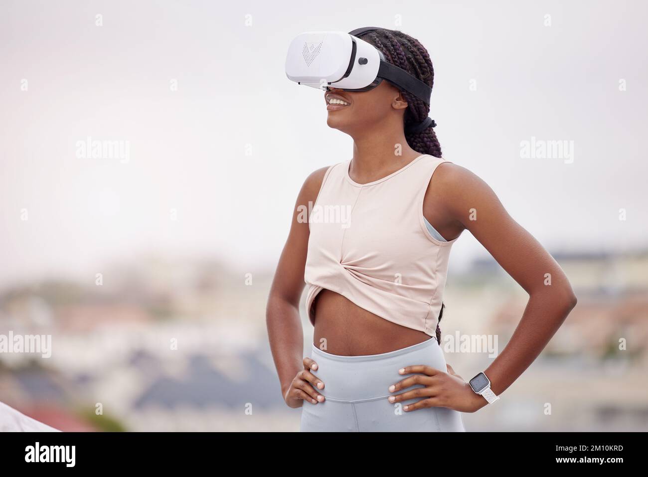 Futuristic workout hi-res stock photography and images - Alamy