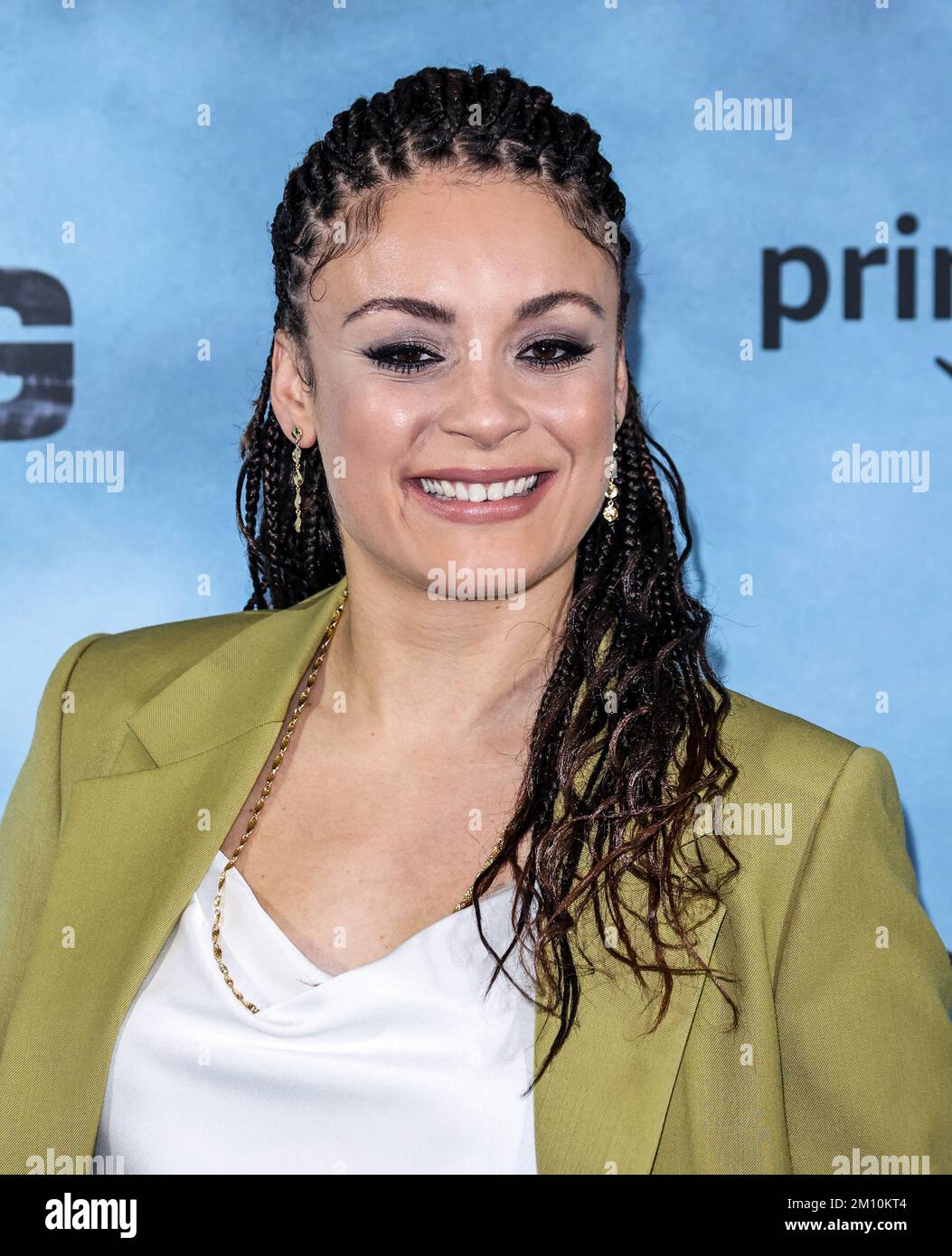 Rochenda Sandall attends the premiere of new Amazon Prime Video series ...