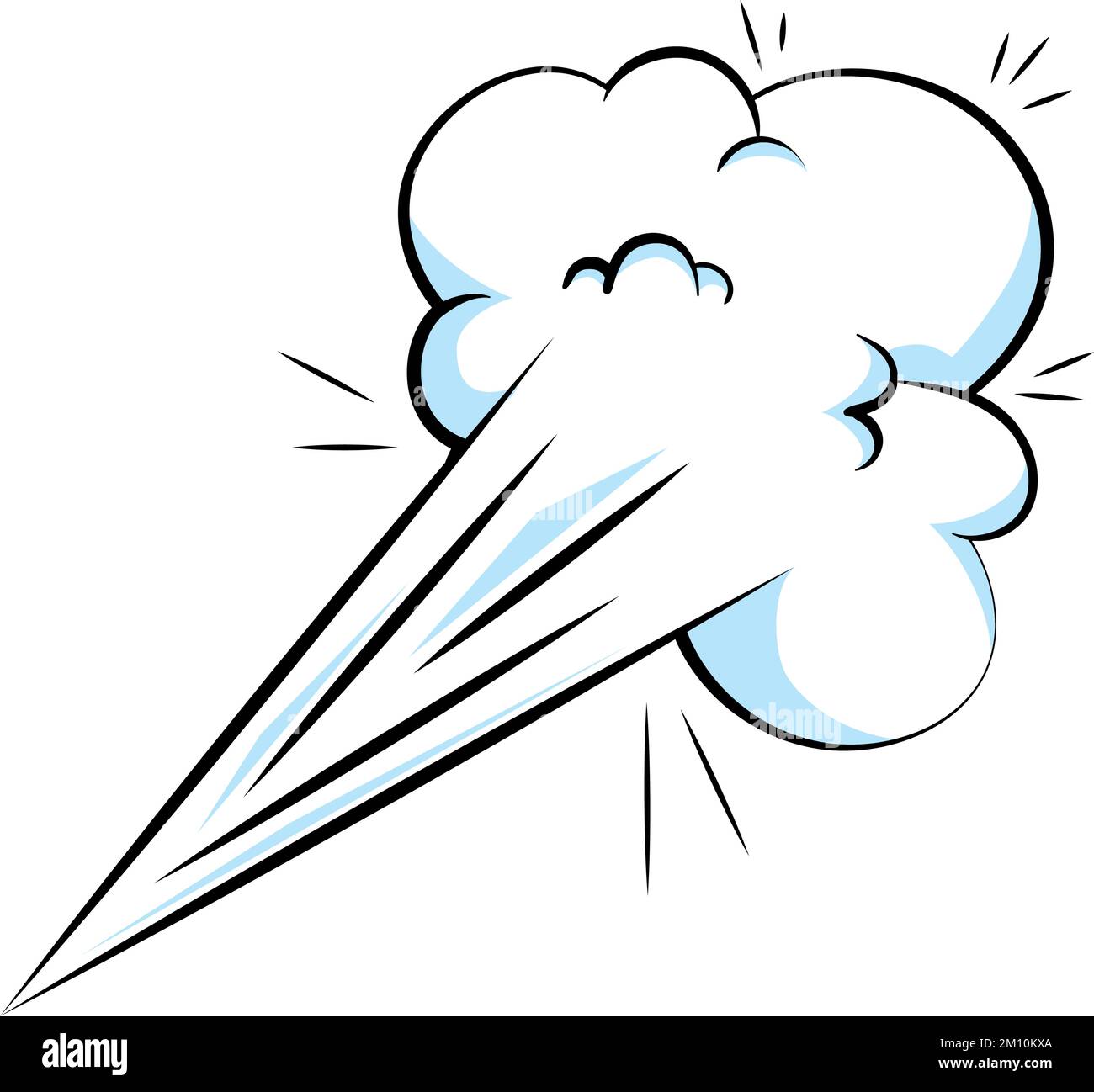 smoke pop art style Stock Vector Image & Art - Alamy