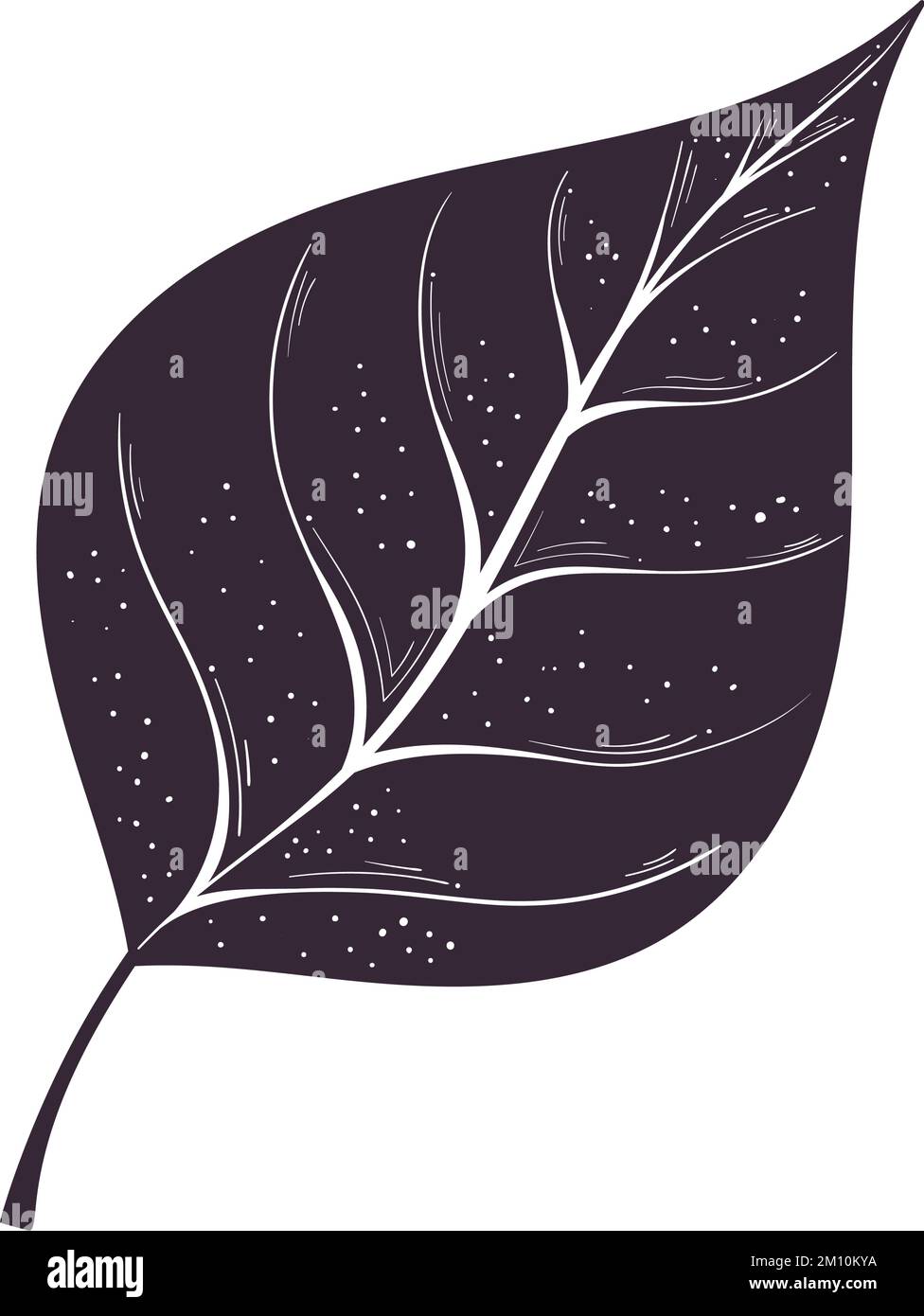 purple leaf plant foliage Stock Vector Image & Art - Alamy