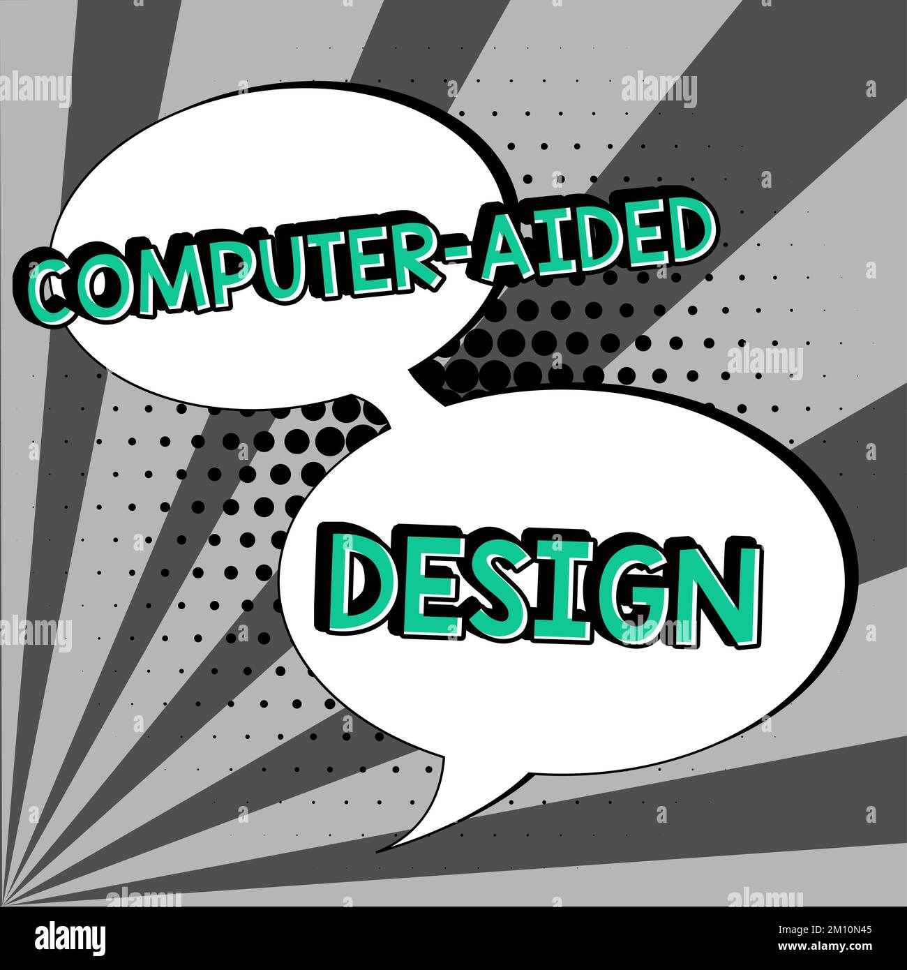 Sign displaying Computer Aided Design. Word Written on CAD industrial ...