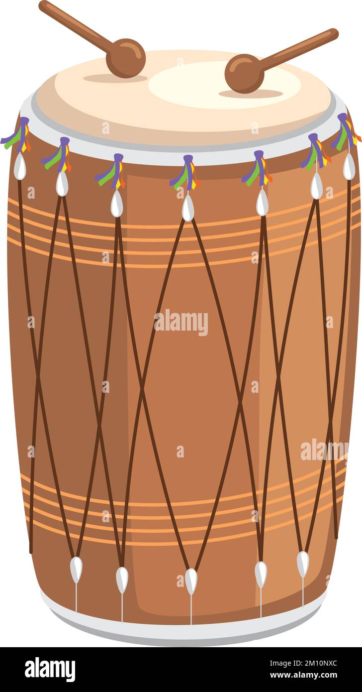 indian culture drum Stock Vector Image & Art - Alamy