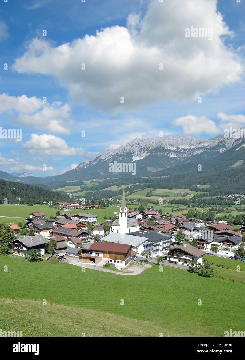 Ellmau village hi-res stock photography and images - Alamy