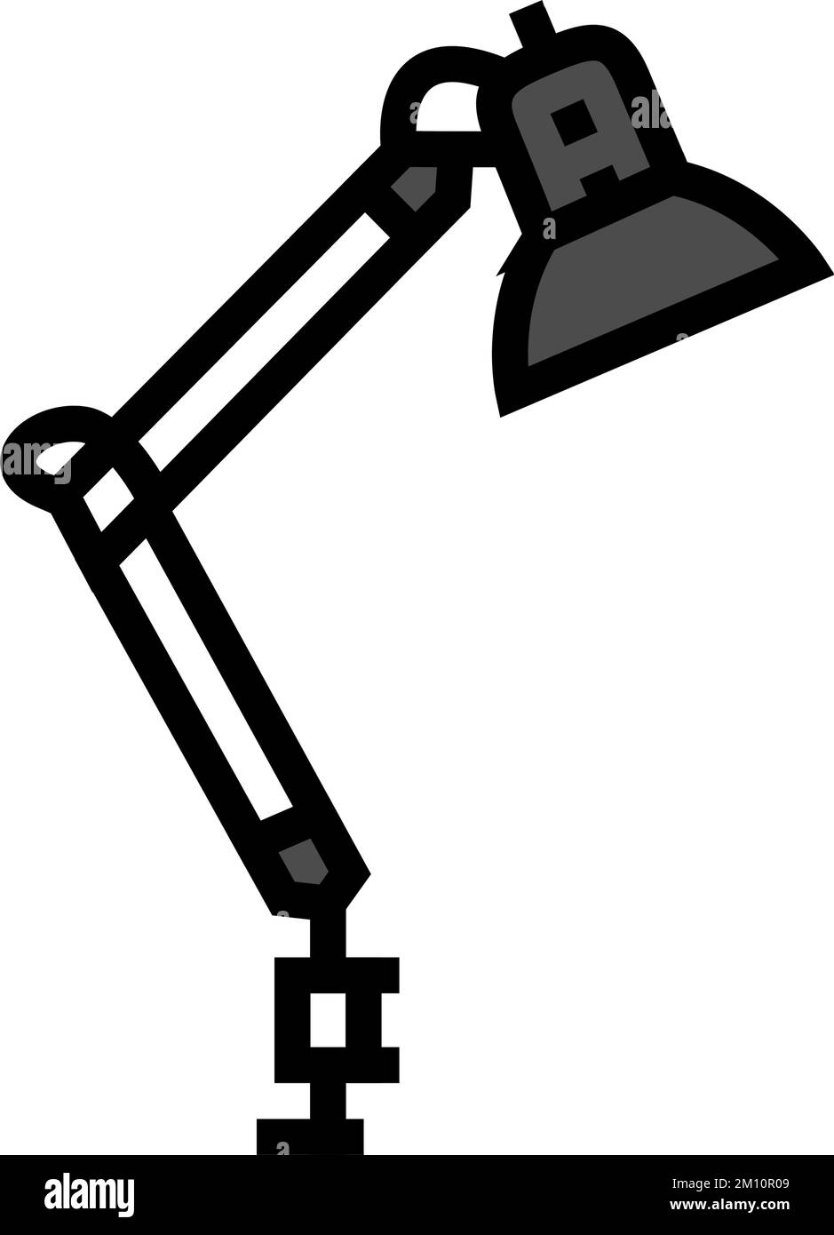 work table lamp color icon vector illustration Stock Vector Image & Art ...