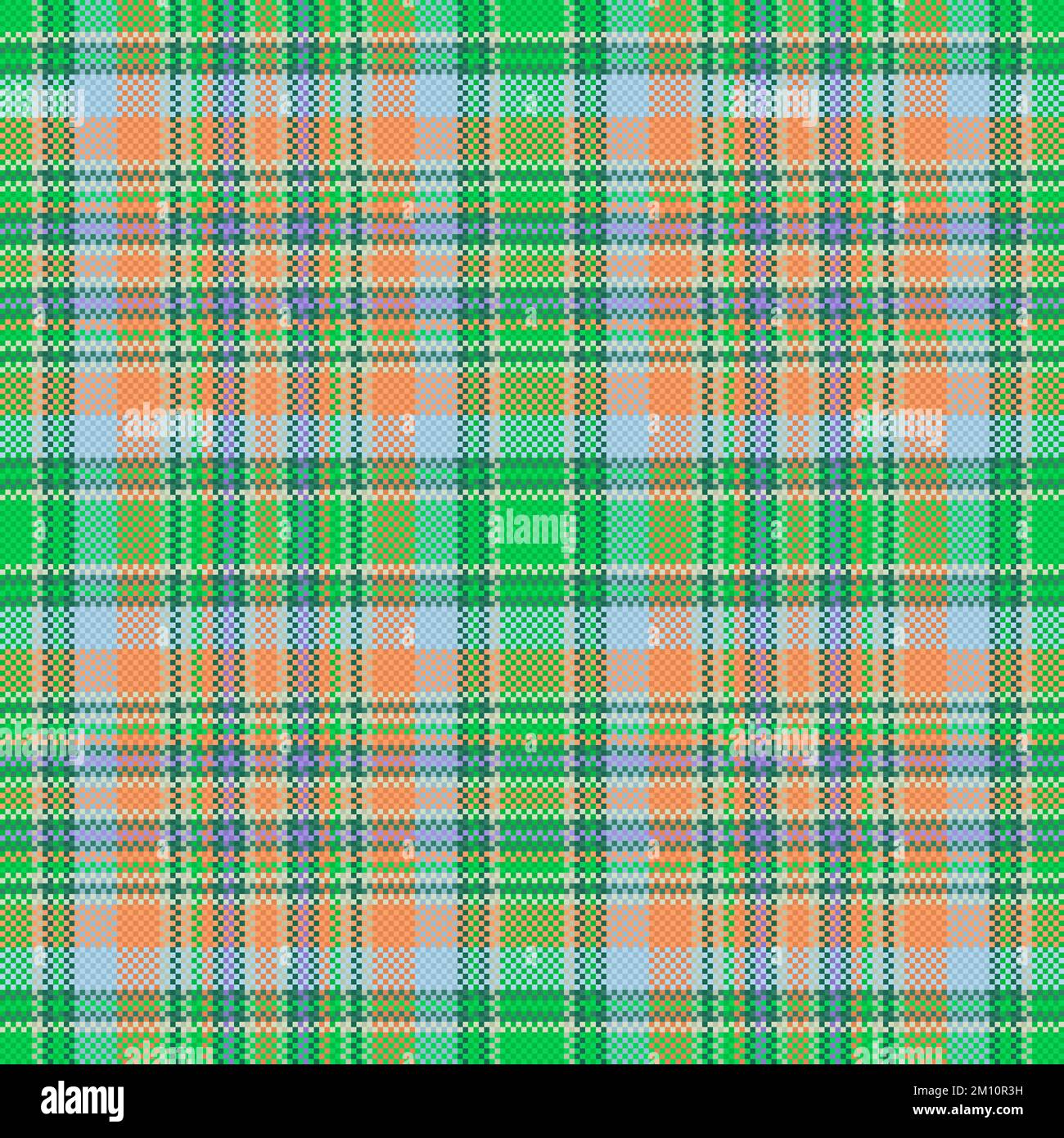 Check vector textile. Tartan plaid background. Pattern texture fabric ...