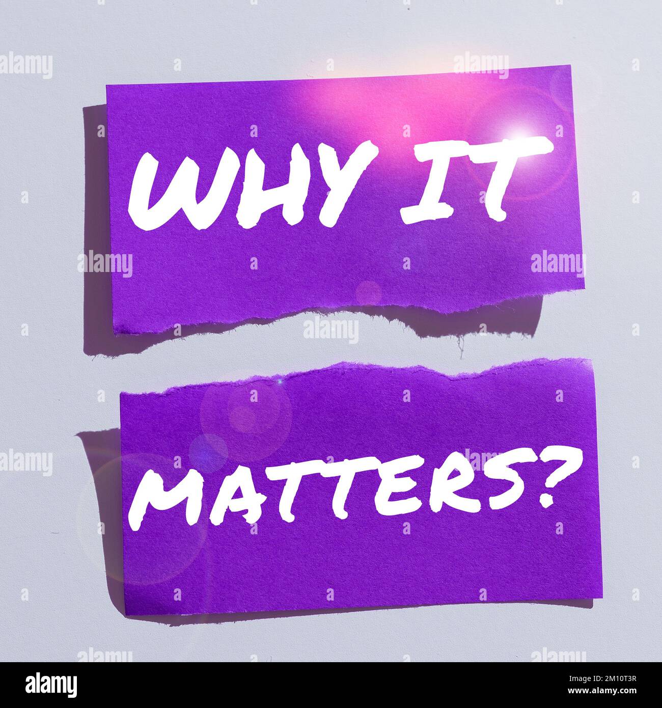 Conceptual caption Why It Matters. Business idea Important Reasons to ...