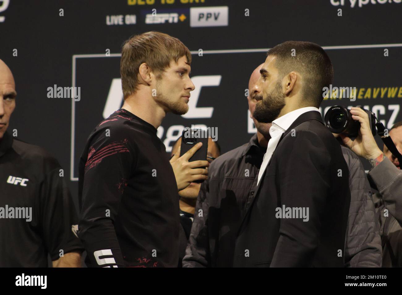 Las Vegas, Nevada, United States. 08th Dec, 2022. UFC Apex LAS VEGAS ...