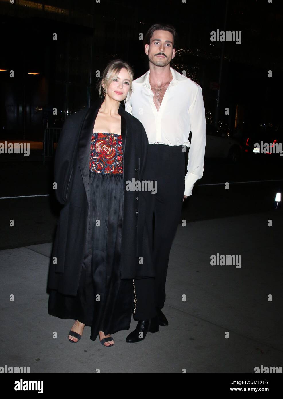 New York, NY, USA. 08th Dec, 2022. Anna Weyant, Mark Storwick at The ...