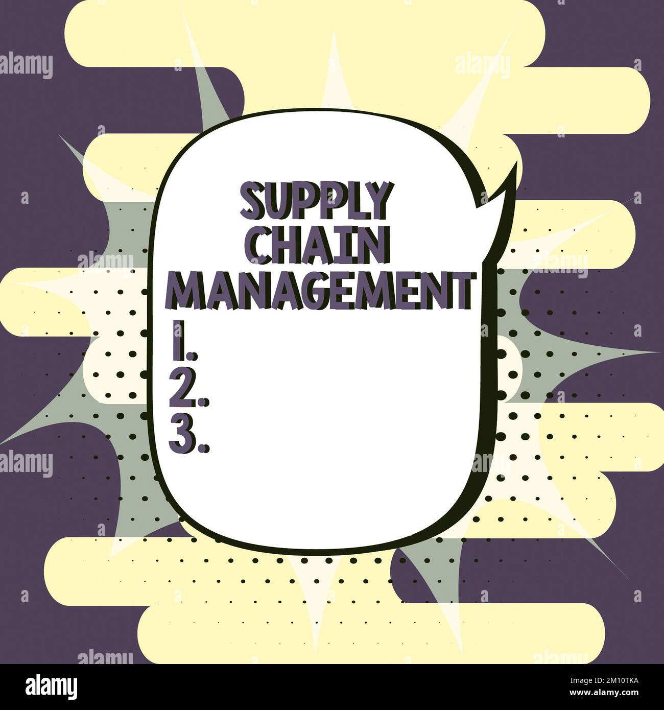 Text sign showing Supply Chain Management. Internet Concept Aspects of ...