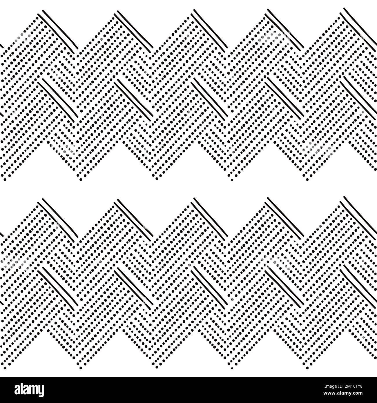 Bell Beaker pottery folk art style vector seamless repetitive pattern ...