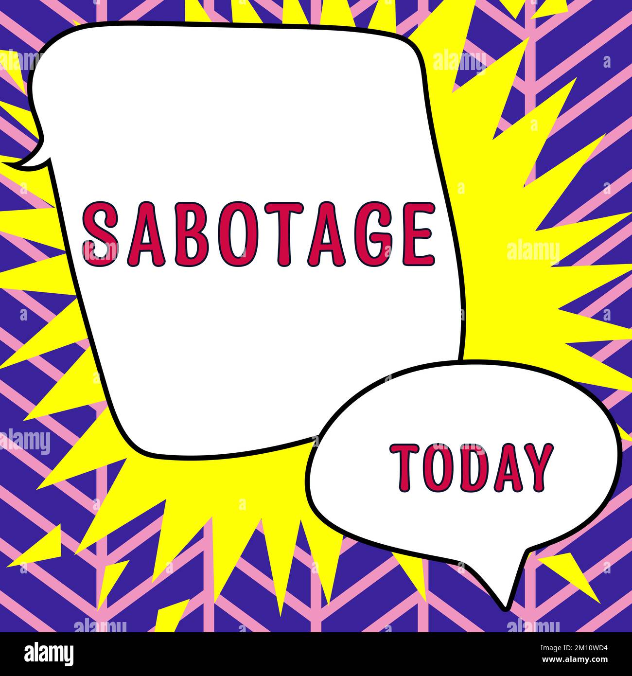 Inspiration showing sign Sabotage. Conceptual photo destruction of an ...
