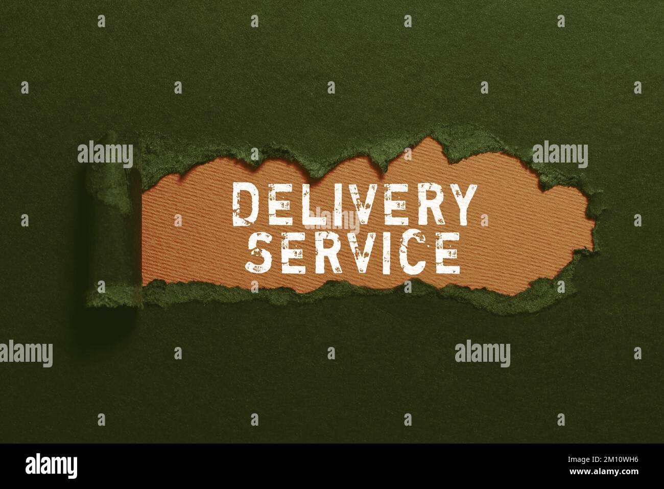 Sign displaying Delivery Service. Business showcase the act of ...
