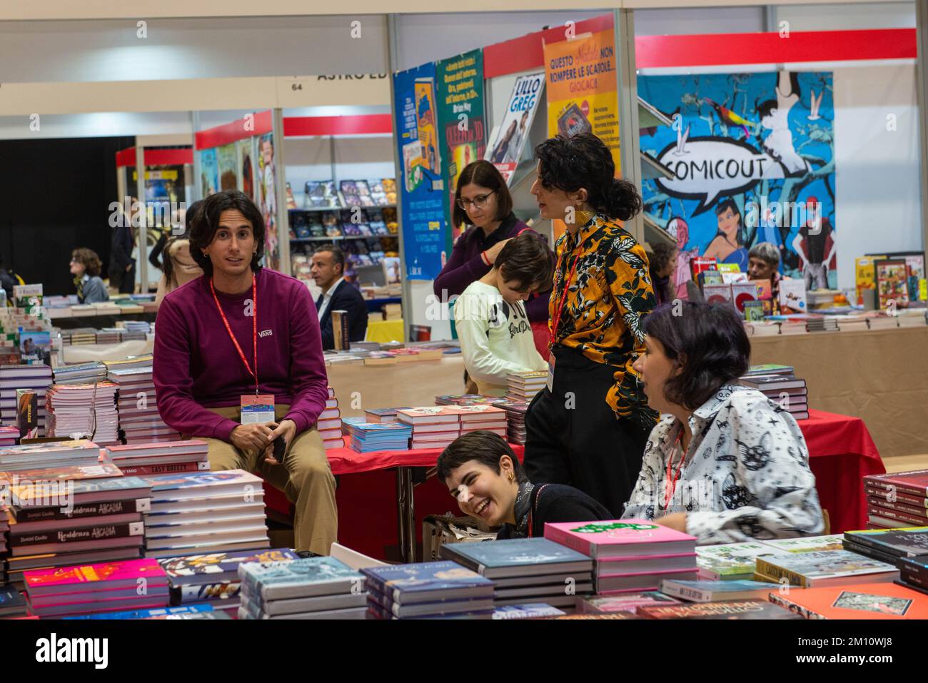 December 07, 2022 - Rome, Italy: "Più libri più liberi" - National ...
