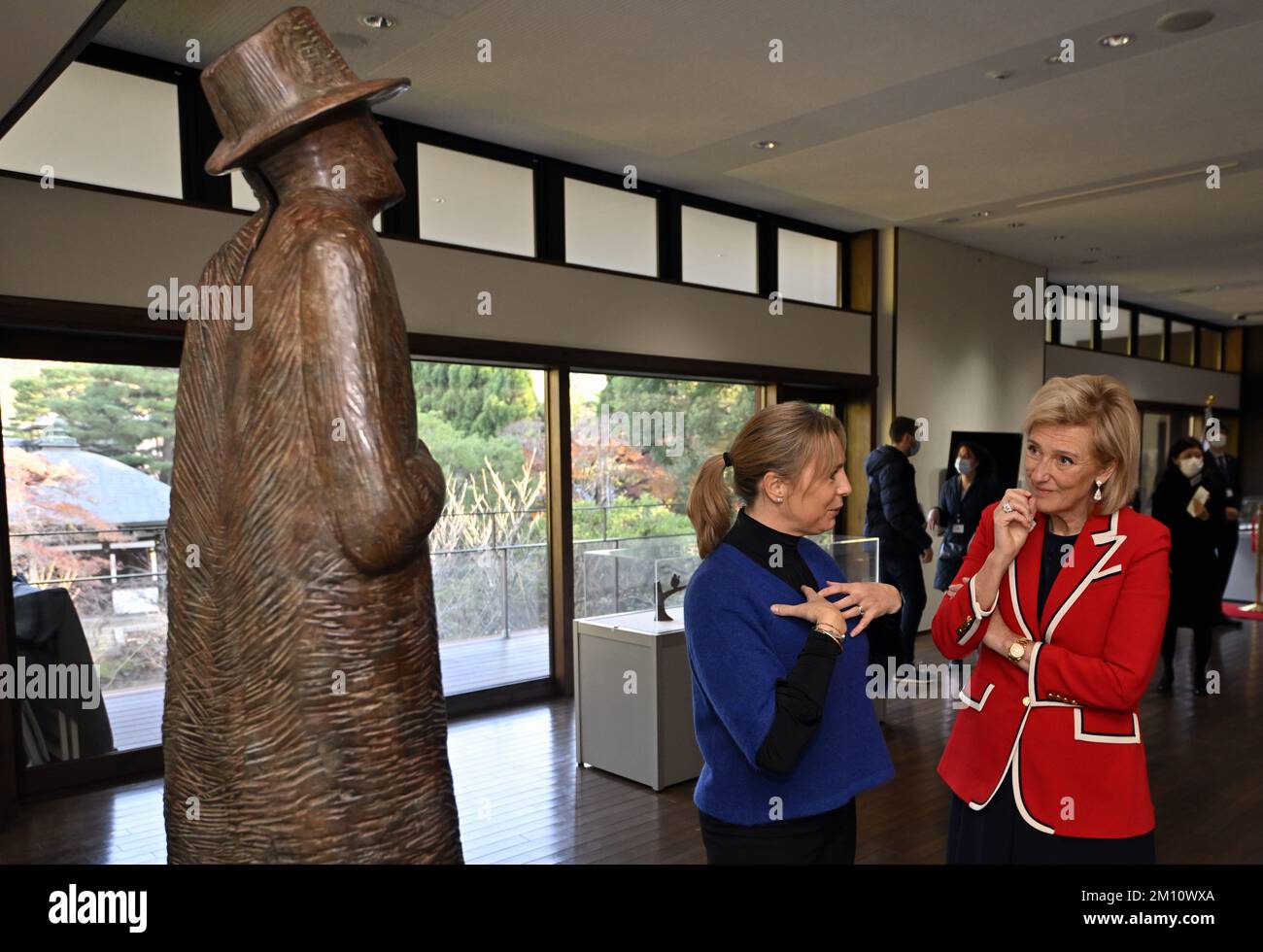 Princess Astrid of Belgium and Secretary General Folon Foundation ...