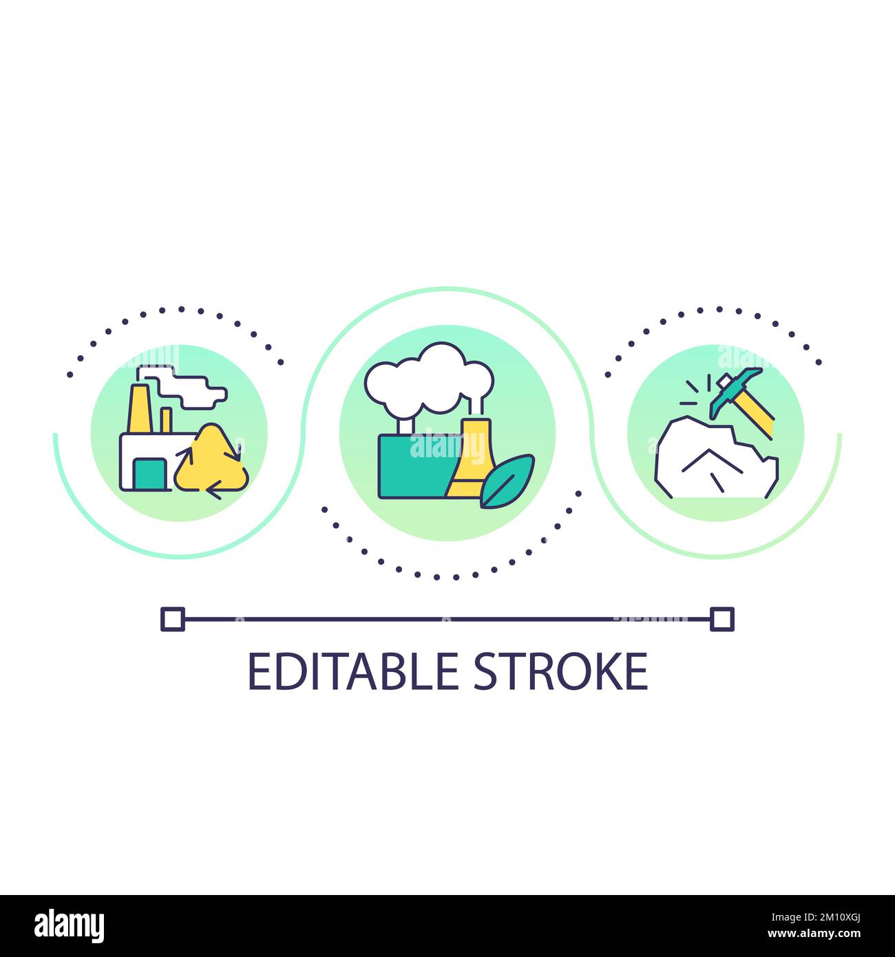 Industrial environmental impact Stock Vector Images - Alamy