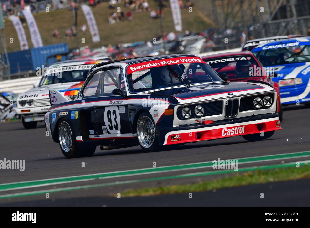 Simon Alexander, BMW 3 litre CSL, Batmobile, An impressive grid for the ...