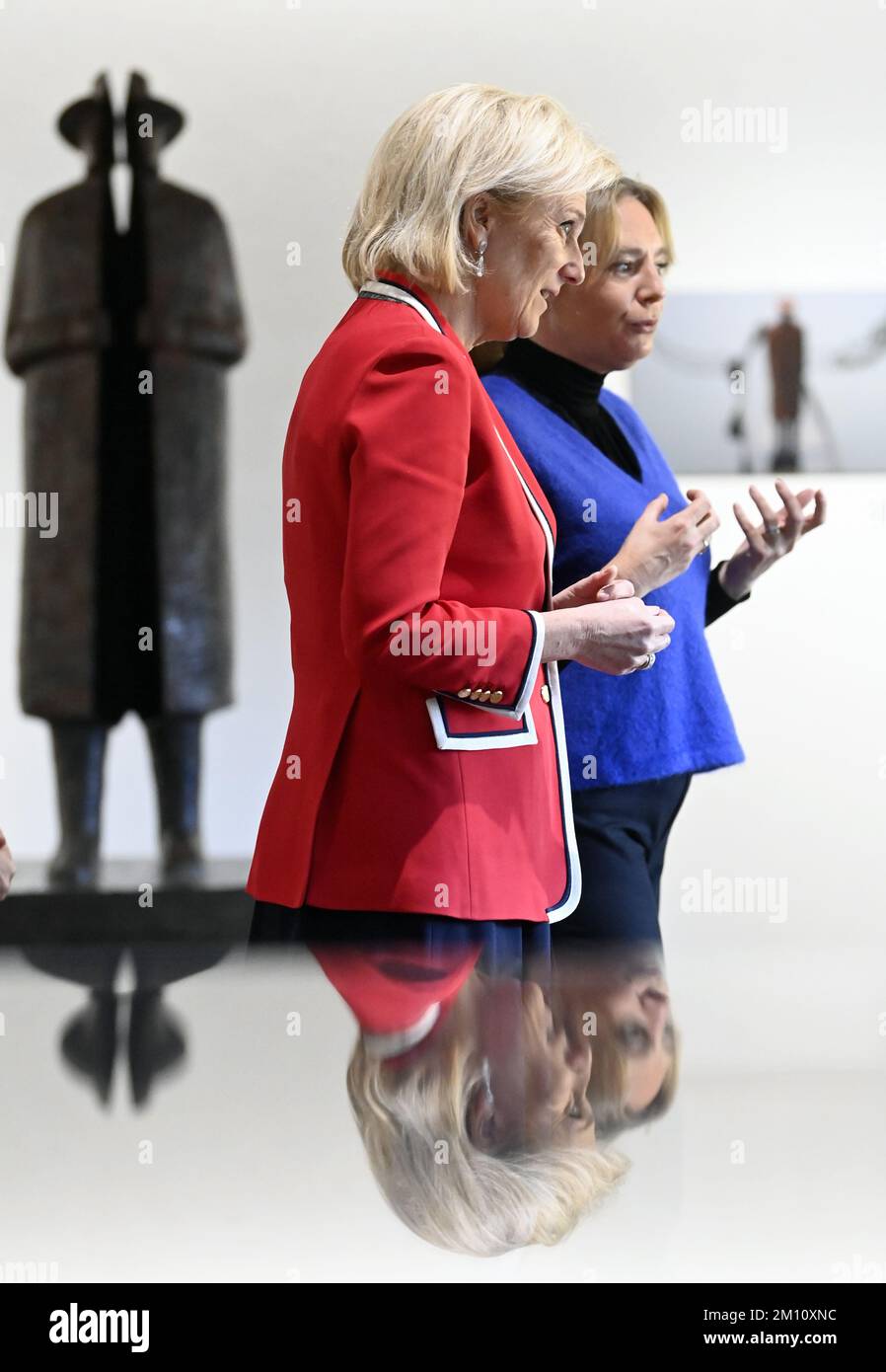 Princess Astrid of Belgium and Secretary General Folon Foundation ...