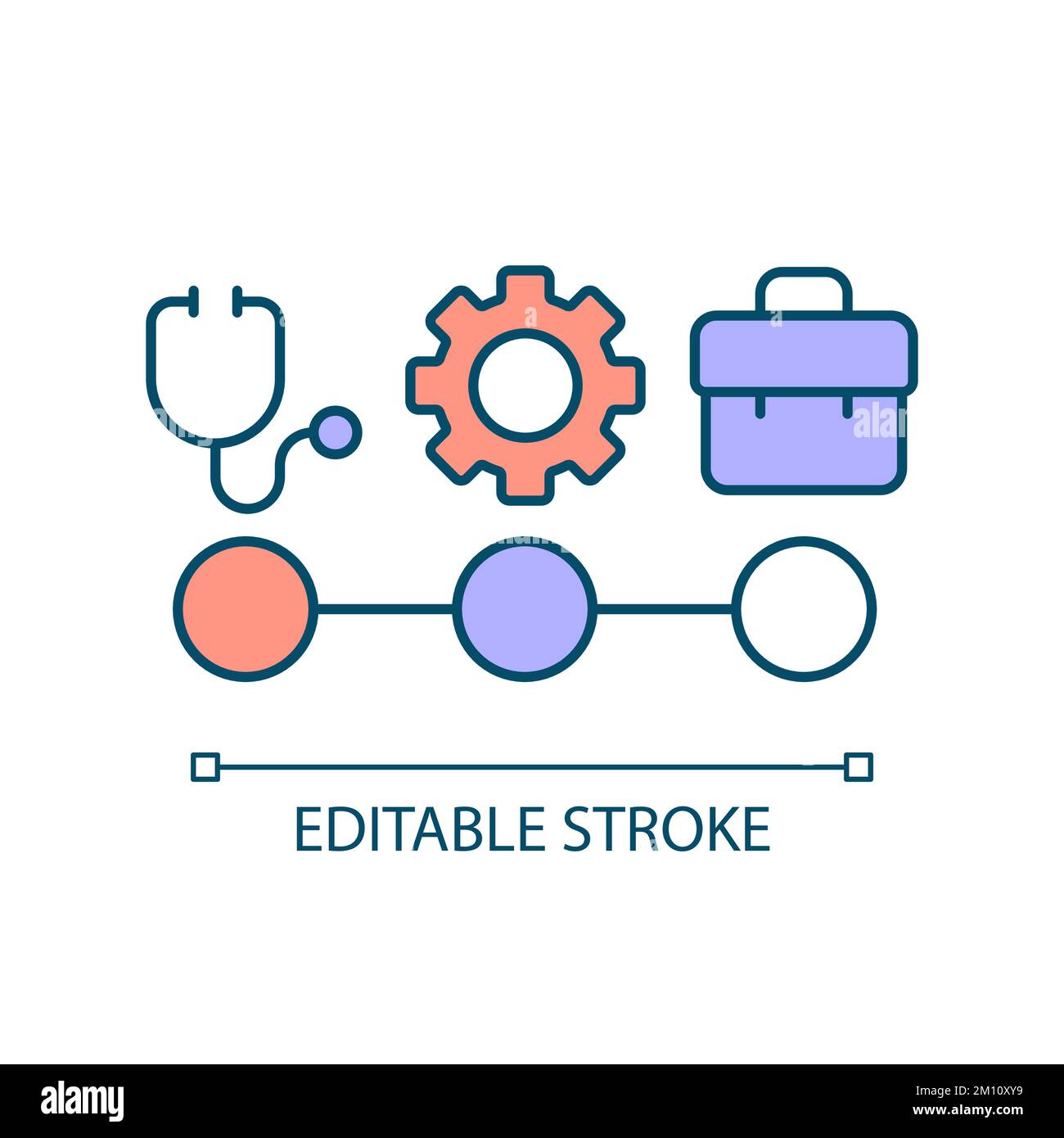 Employment process Cut Out Stock Images & Pictures - Alamy