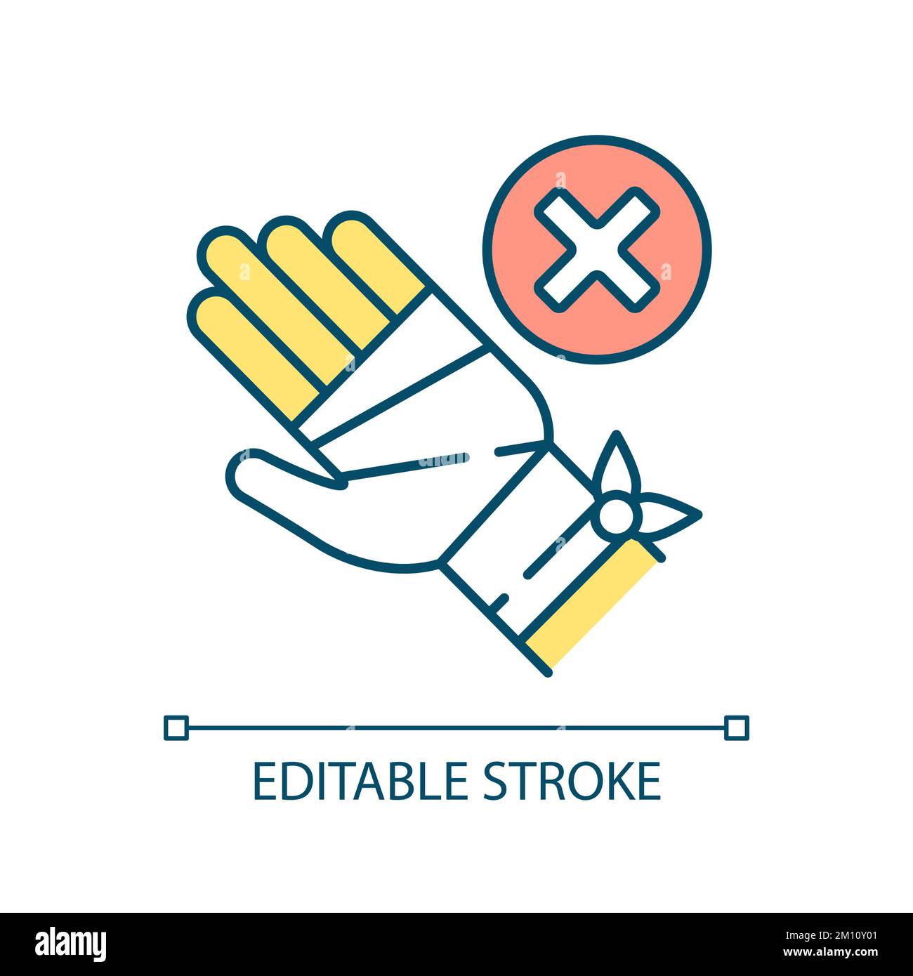 Injured construction worker Stock Vector Images - Alamy