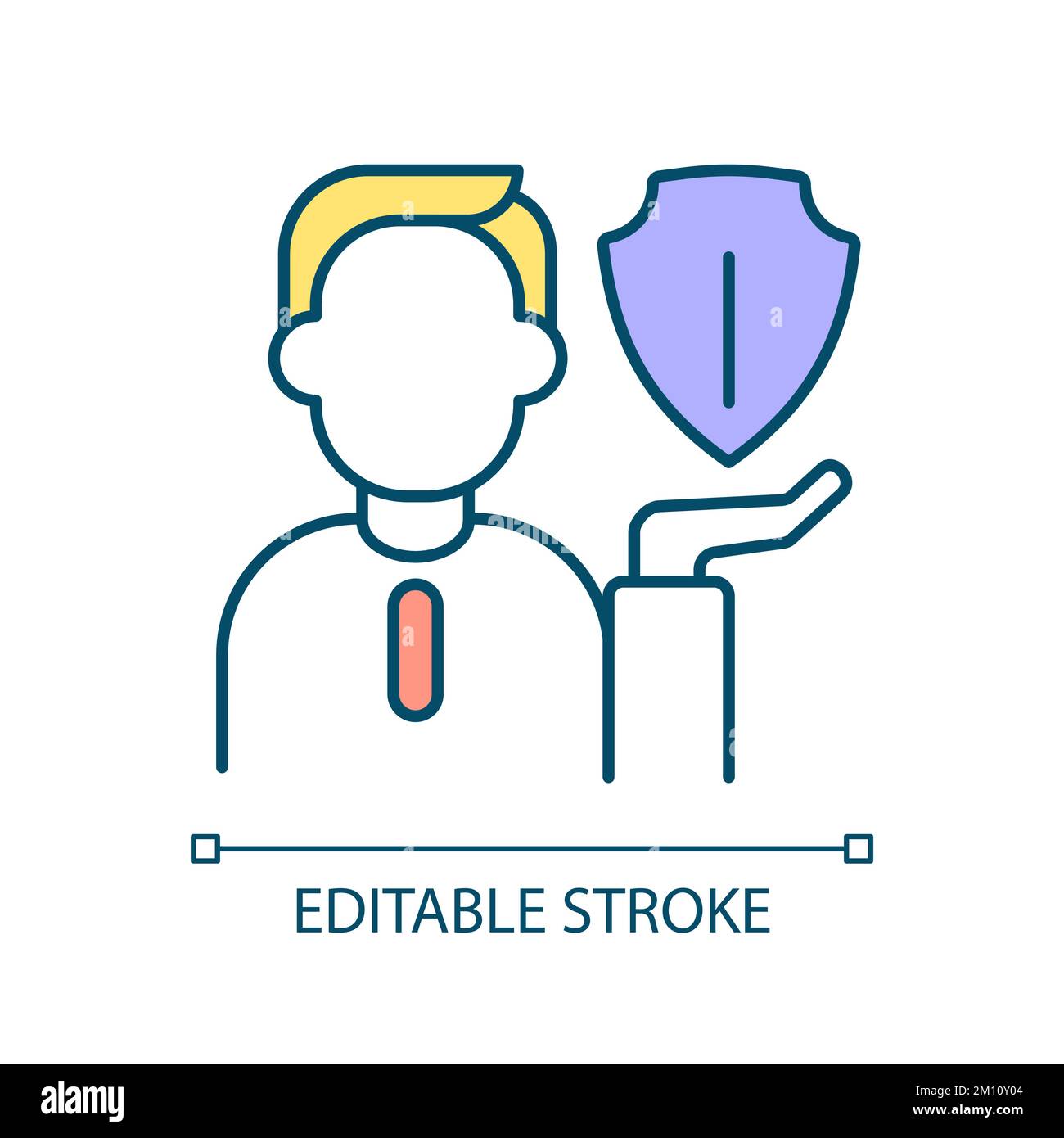 Safety building inspector Stock Vector Images - Alamy