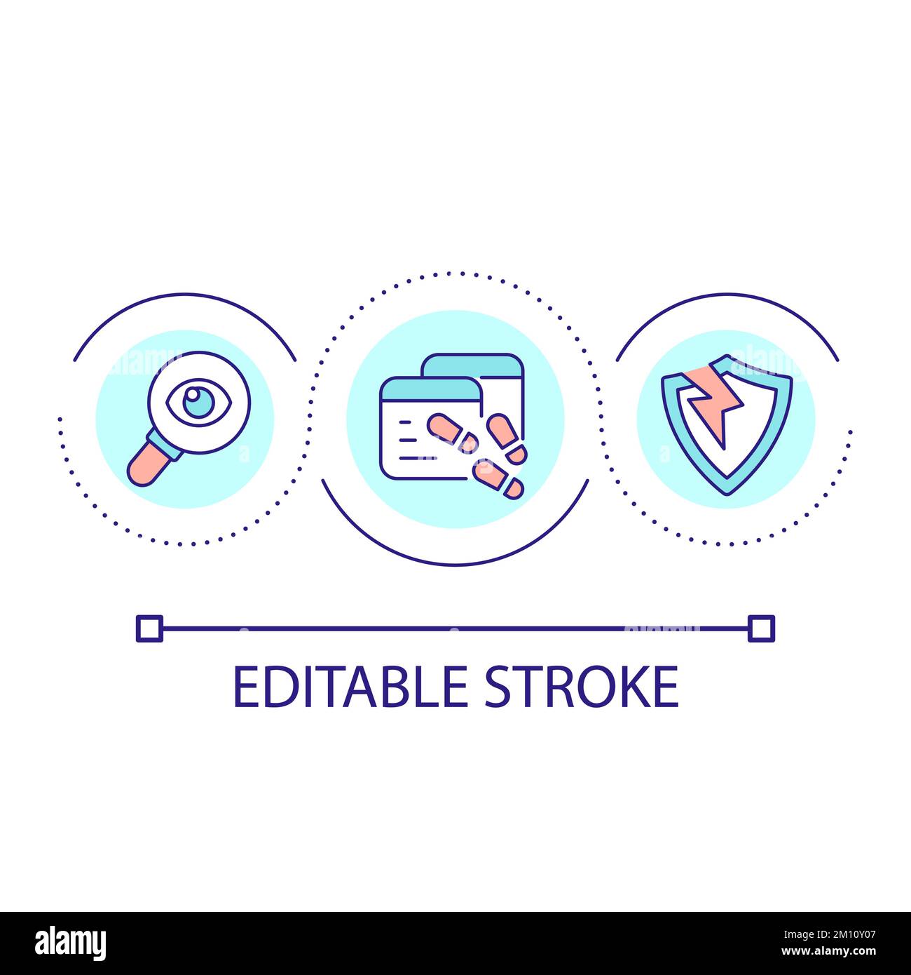 Phishing attack loop concept hi-res stock photography and images - Alamy