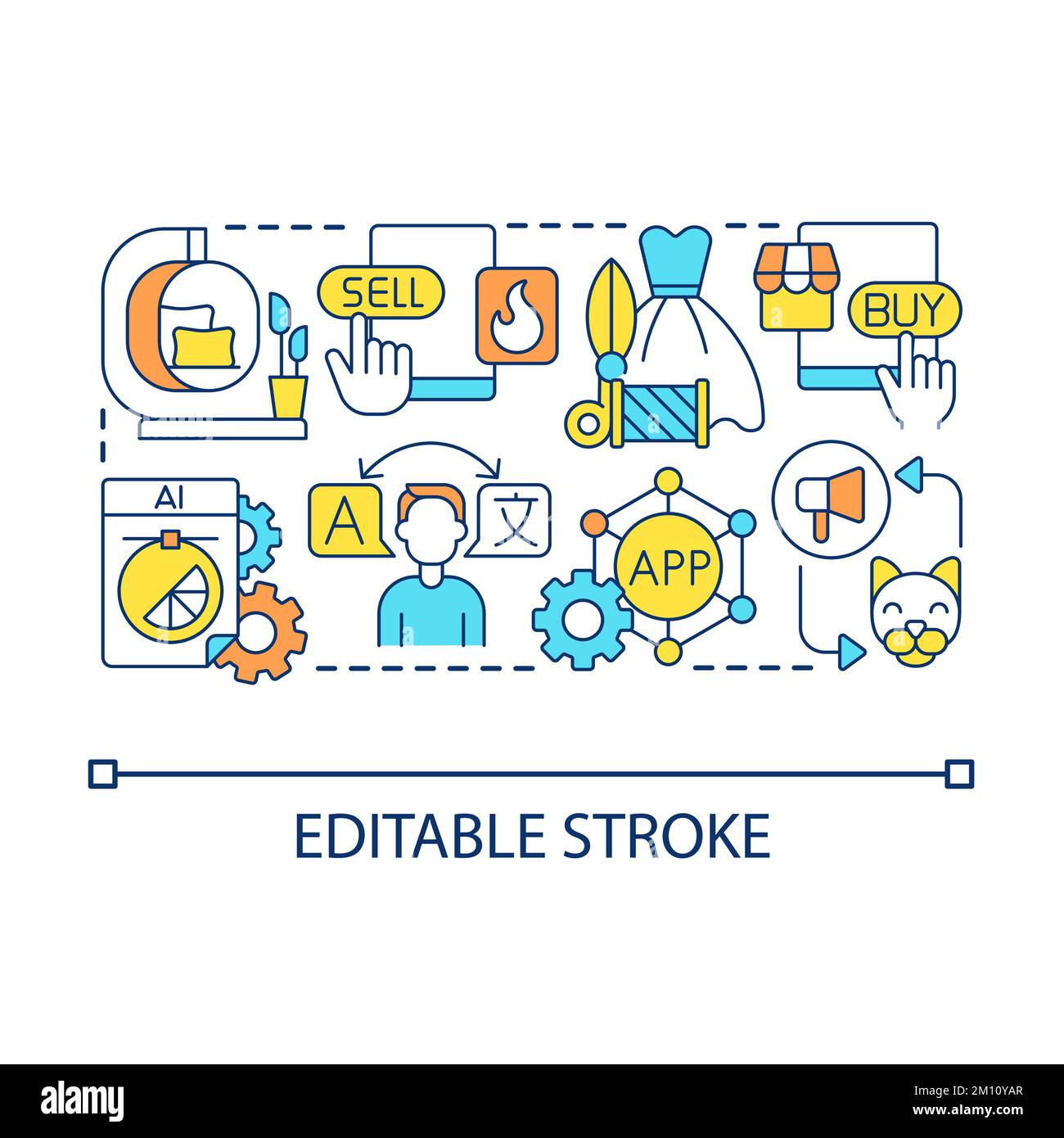 Web based work Stock Vector Images - Alamy