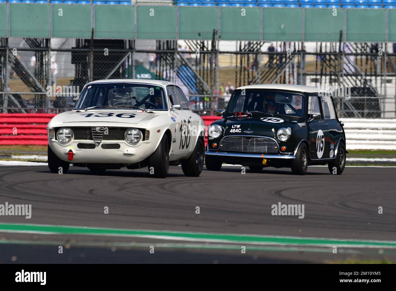 Allan Thom, Alfa Romeo Giulia Sprint GTA, Graham Churchill, Austin Mini ...