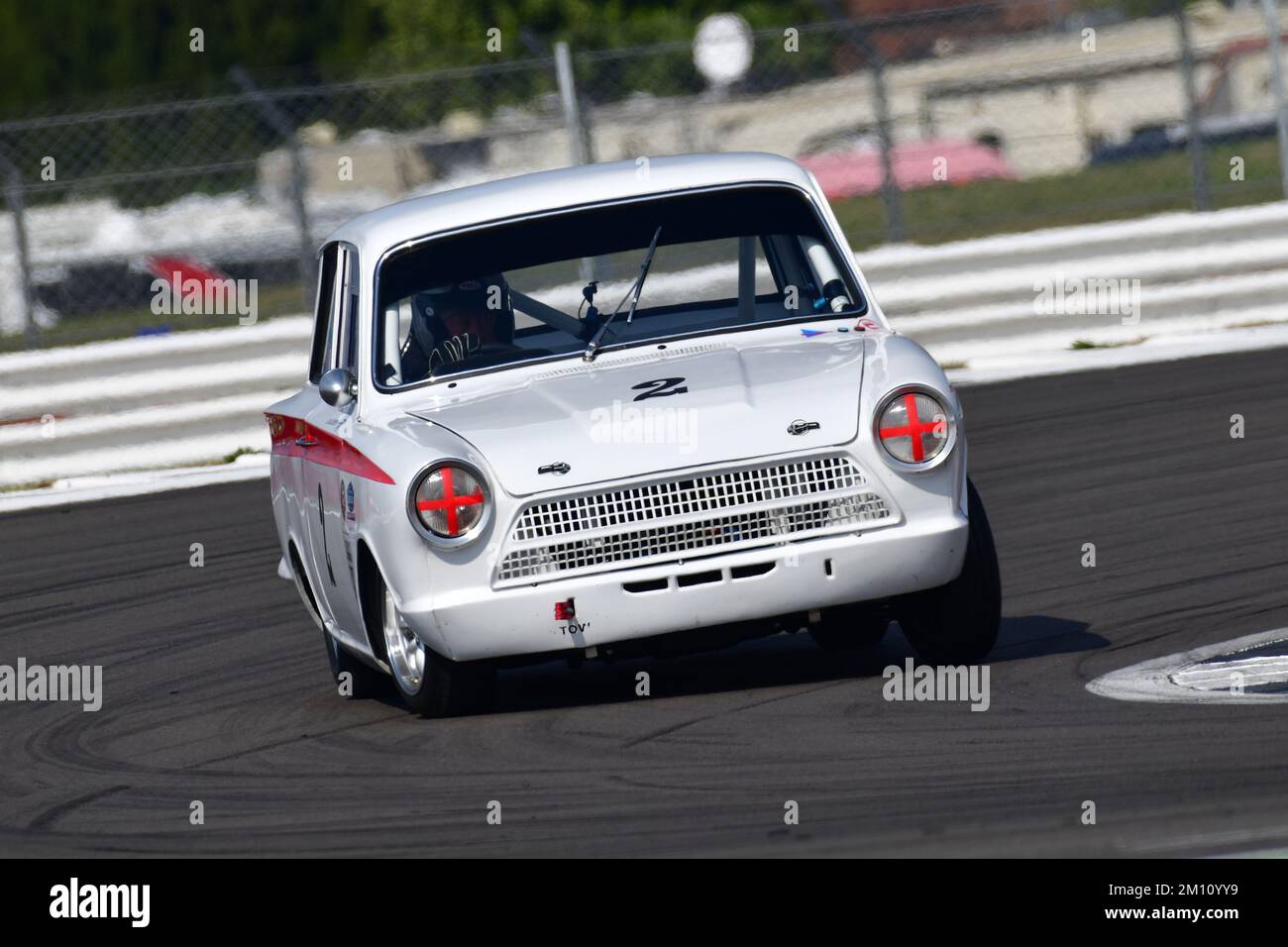 Neil Brown, Ford Lotus Cortina Mk1, An impressive grid for the Tony ...